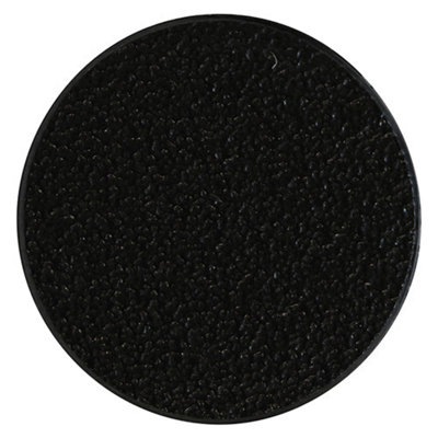 TIMCO Self-Adhesive Covers - Black - 13mm