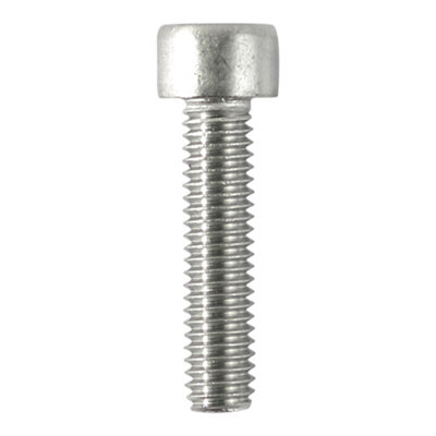 Timco - Socket Screws - Cover - A2 Stainless Steel (Size M6 x 25 - 10 ...