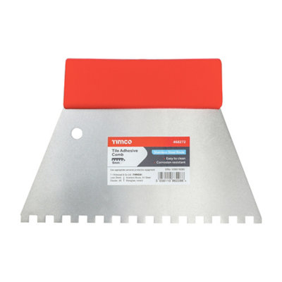 Timco - Tile Adhesive Comb (Size 6mm - 1 Each)