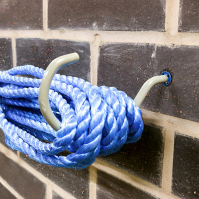 Timco - Utility Storage Hooks (Size 150mm - 2 Pieces) | DIY at B&Q