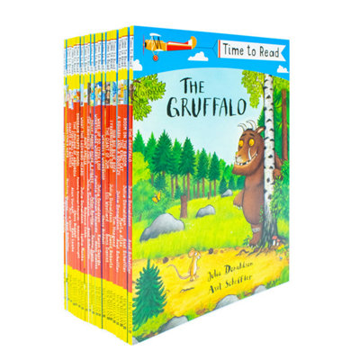 Time To Read Collection 20 Books Set - Gruffalos Child Gruffalo Room On ...