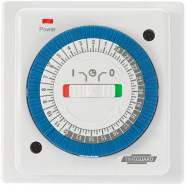Timeguard 24 Hour Compact General Purpose Timeswitch Timer with Voltage ...