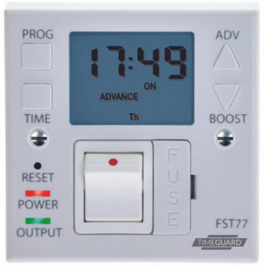 Timeguard 7 Day Fused Spur Timeswitch Timer