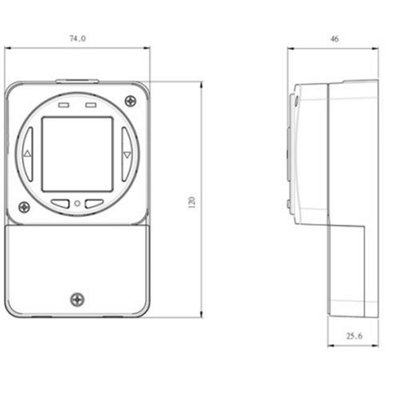 Timeguard 7 Day Slimline Electronic General Purpose Timeswitch Timer