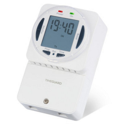 TIMEGUARD NTTHDS COMPACT DIGITAL HEAVY DUTY TIMER SWITCH 24HR / 7 DAY ...