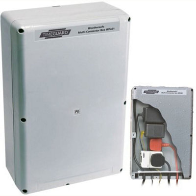 Timeguard Outdoor Multi Connector Box IP65 With 4 Gang Socket Strip - WP401