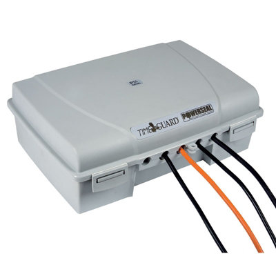 Timeguard TPS401 Weatherproof Power Enclosure with 4 Gang Socket IP55