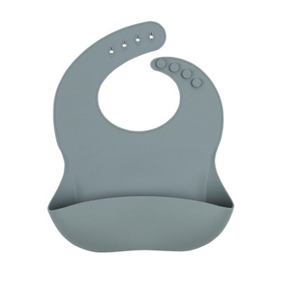 Tiny Dining Silicone Weaning Bib - Tradewinds - Silicone Baby Weaning ...
