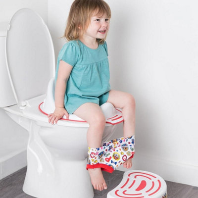 Tiny to Tots Paw Patrol 3-Piece Toilet Training Set
