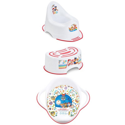 Tiny to Tots Paw Patrol Toilet Training Bundle Set