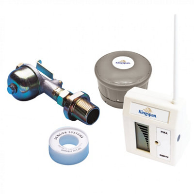 Titan 1100 Litre Slimline Bunded Oil Tank with Fitting Kit and Gauge