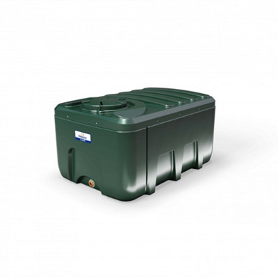 Titan 1200 Litre Low Profile Bunded Oil Tank with Fitting Kit and Gauge