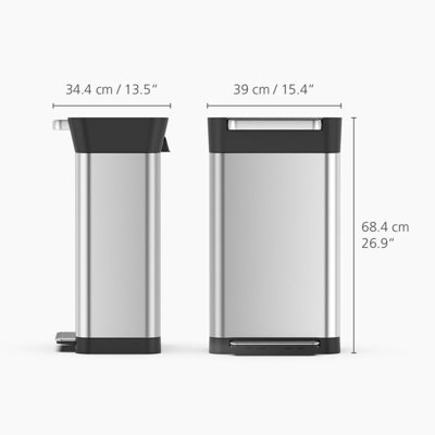 Titan 30L Stainless-steel Trash Compactor