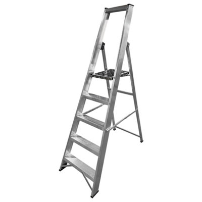 Titan EN131-Professional 5 Tread Trade Platform Step Ladder (1.84m)