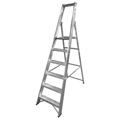 Titan EN131-Professional 6 Tread Trade Platform Step Ladder (2.09m)