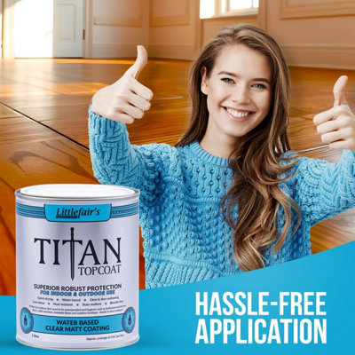 Titan Topcoat Ultra Strong Multi-Surface Protection - Matt 1 LTR ...