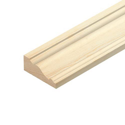 TM560 Pine BeadingDado RailPine Wood Trim 1000 x 30 x 8mm Pack of 5 ...