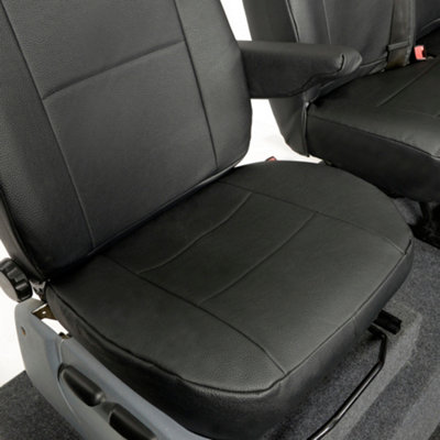 To Fit Ford Transit Van MK7 (2007-2013) Front Seat Covers Leatherette ...
