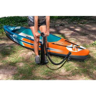 Tobin Sports Breakwater X1 Inflatable Touring Kayak Set 12 ft Drop ...