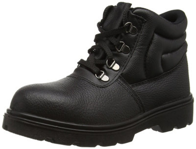 Toesavers 2415, Unisex Adults SRC Safety Boots, Black (Black), 8 UK (42 EU)