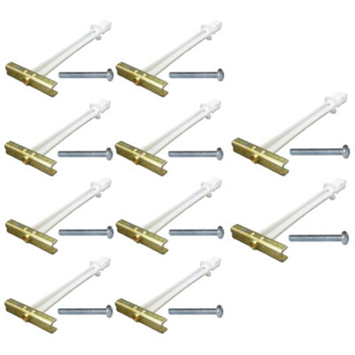 Toggler Snaptoggle M6 Heavy Duty Plasterboard Wall Fixings with Screws ...
