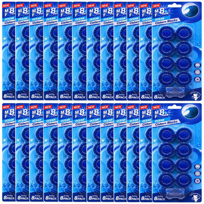 Toilet Cistern Blocks 50g Toilet Freshener Tablet Automatic Flush Block ...