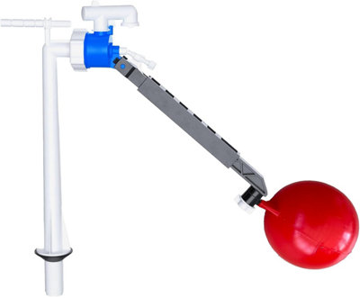 Toilet Cistern Fill Valve Bottom Entry with Float / 1/2 Toilet Fill ...