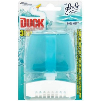 Toilet Duck 3-in-1 Rimblock Holder Cool Mist 55ml | DIY at B&Q