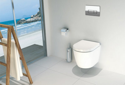 Toilet Flush Button Replacement - Dual Button Toilet Flush Plate ...