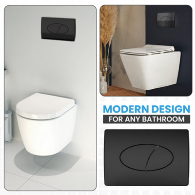 Toilet Flush Plate Replacement, Dual Button Toilet Flush Plates ...