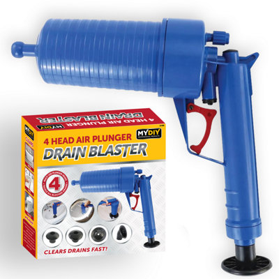 Toilet Plunger Multi Drain Air Plunger Kitchen Sink Plunger Unblocker ...