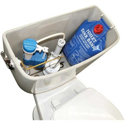 Toilet Tank Bank Flush Cistern Insert Water Saving Device