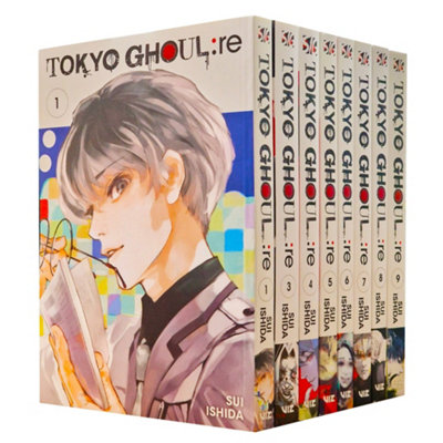Tokyo Ghoul Re Series Volume 1,3,4,5,6,7,8,9 Collection 8 Books Set by ...