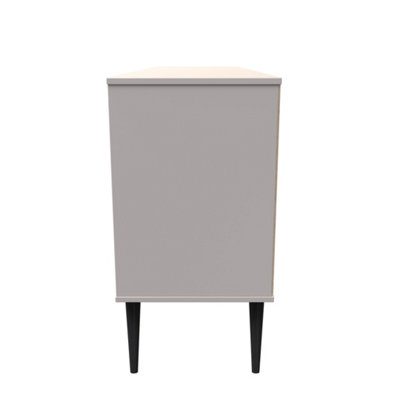 Toledo 6 Drawer Sideboard in Kashmir Matt (Ready Assembled)