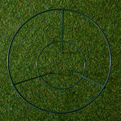 Tom Chambers Urban Green Conical Garden Plant Support Ring 30cm Medium