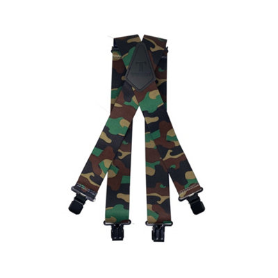 TOMAHAWK heavy-duty braces - Desert Camo(Black Clips)