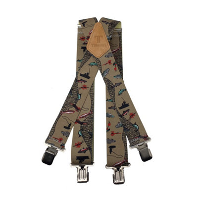 TOMAHAWK heavy-duty braces - Fishermans Fish 2"