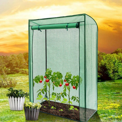 Tomato Greenhouse Reinforced Frame & Cover Outdoor Garden Plant Grow Green House