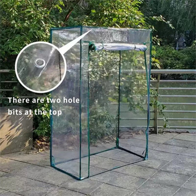 Tomato Greenhouse Reinforced Frame & Cover Outdoor Garden Plant Grow ...