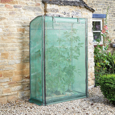 Tomato GroZone Mini Greenhouse with Steel Frame, PE Cover, Vent Holes ...