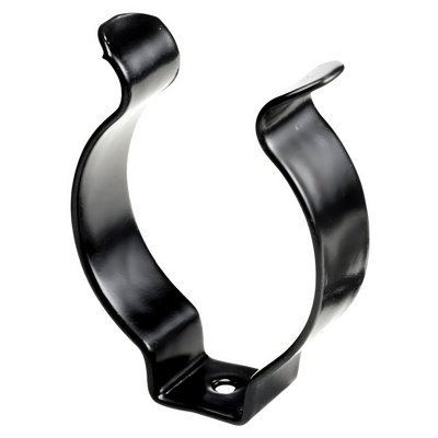 Tool Clip /Terry Clip Open Type Poly Coated Black 25mm 1" (10 pack ...