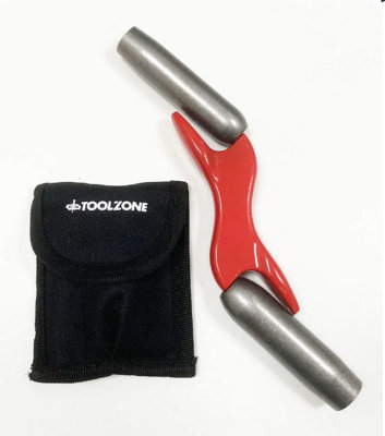 TOOL ZONE 4 SIZE BRICK JOINTER INTERCHANGE DOUBLE ENDED JOINER BUILDING ...