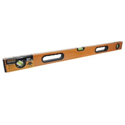 Toolmak Professional Spirit Level Yellow/Black (24in)