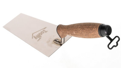 Toolty Bucket Trowel with Cork Handle 150mm Stainless Steel for ...