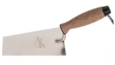 Toolty Bucket Trowel with Cork Handle 160mm Stainless Steel for ...