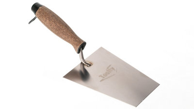 Toolty Bucket Trowel with Cork Handle 160mm Stainless Steel for ...