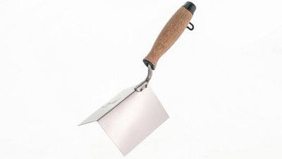 Toolty Corner Lining External Angled Trowel with Cork Handle 120x75mm ...