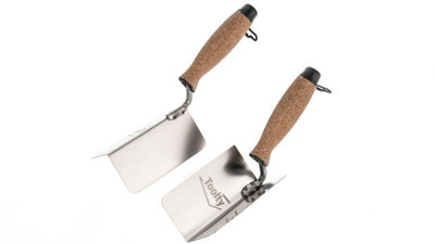 Toolty Corner Lining Internal and External Angled Trowel with Cork ...