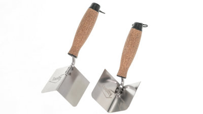 Toolty Corner Lining Internal and External Angled Trowel with Cork ...