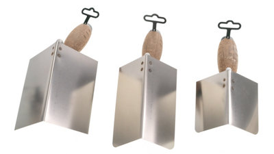 Toolty Corner Lining Internal and External Angled Trowel with Cork ...
